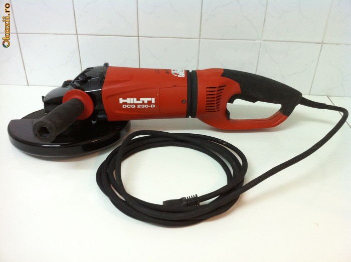 Polizor - FLEX MARE,, HILTI DCG 230-D din 2009 '' - Okazii (60680014)