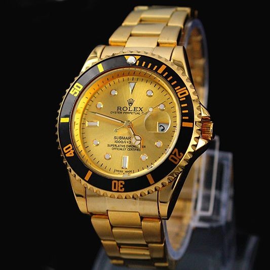 CEAS ROLEX SUBMARINER GOLD EDITION-SUPERB-PRET IMBATABIL-CALITATEA 1 ...